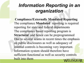 Information Reporting in an Organization | PDF