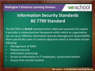 Information Security - I.T Project Management | PPTX