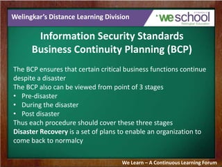 Information Security - I.T Project Management | PPTX