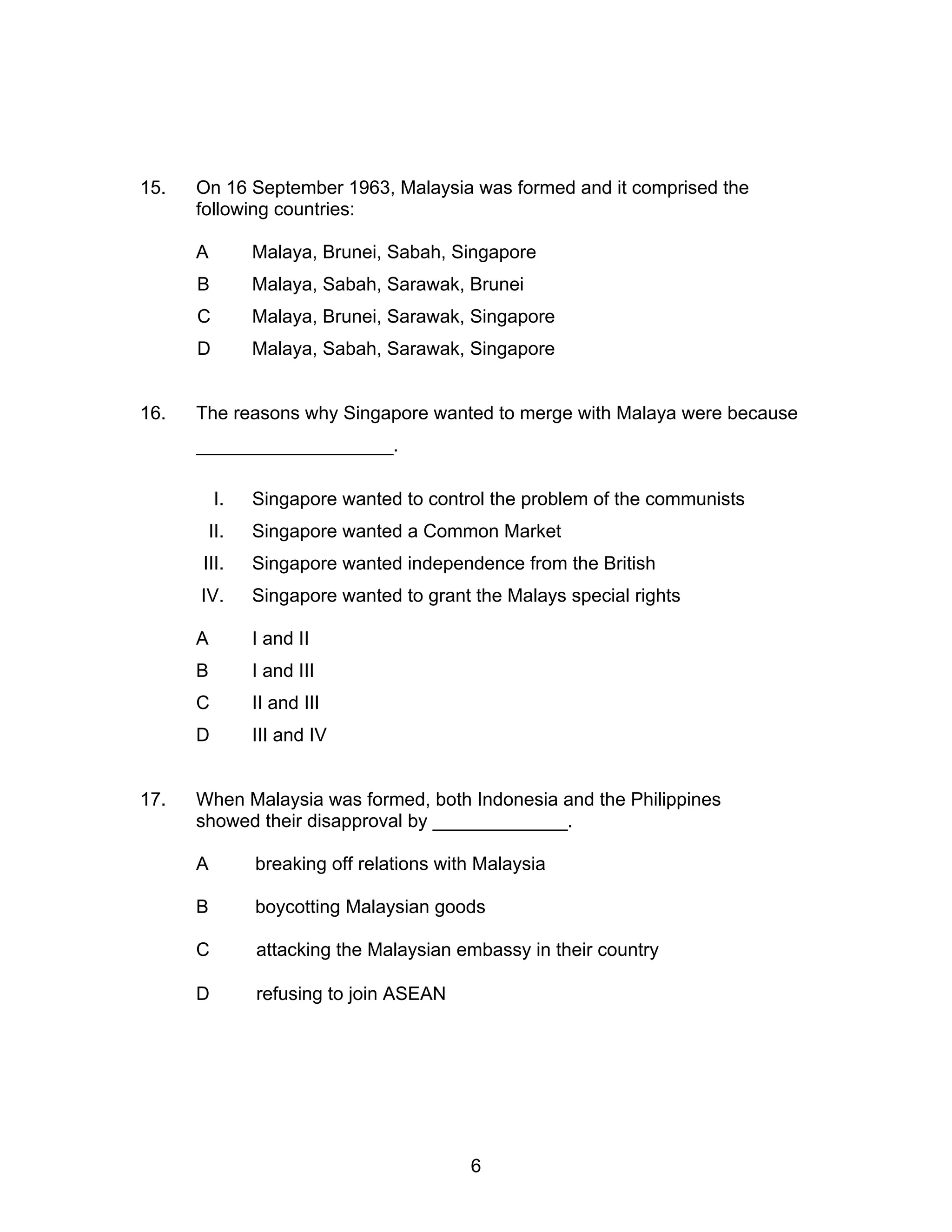 Sec 2 Hist Mye 08 (Qn & Ans For Sharing) | PDF