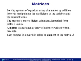 sec3.2.pptx chapter 3 for math for business | PPT