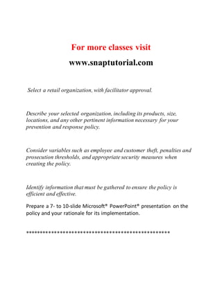 Sec 320 Enhance teaching / snaptutorial.com | Business | Business and Finance