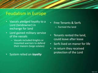 Europe During The Middle Ages | PPTX | Africa Travel | Travel Locations