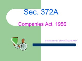 Sec. 372 A | PPT