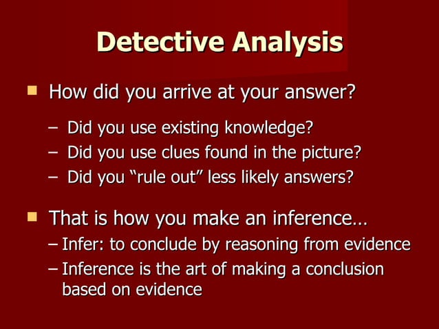 English Comprehension (Inference Qns) | PPT