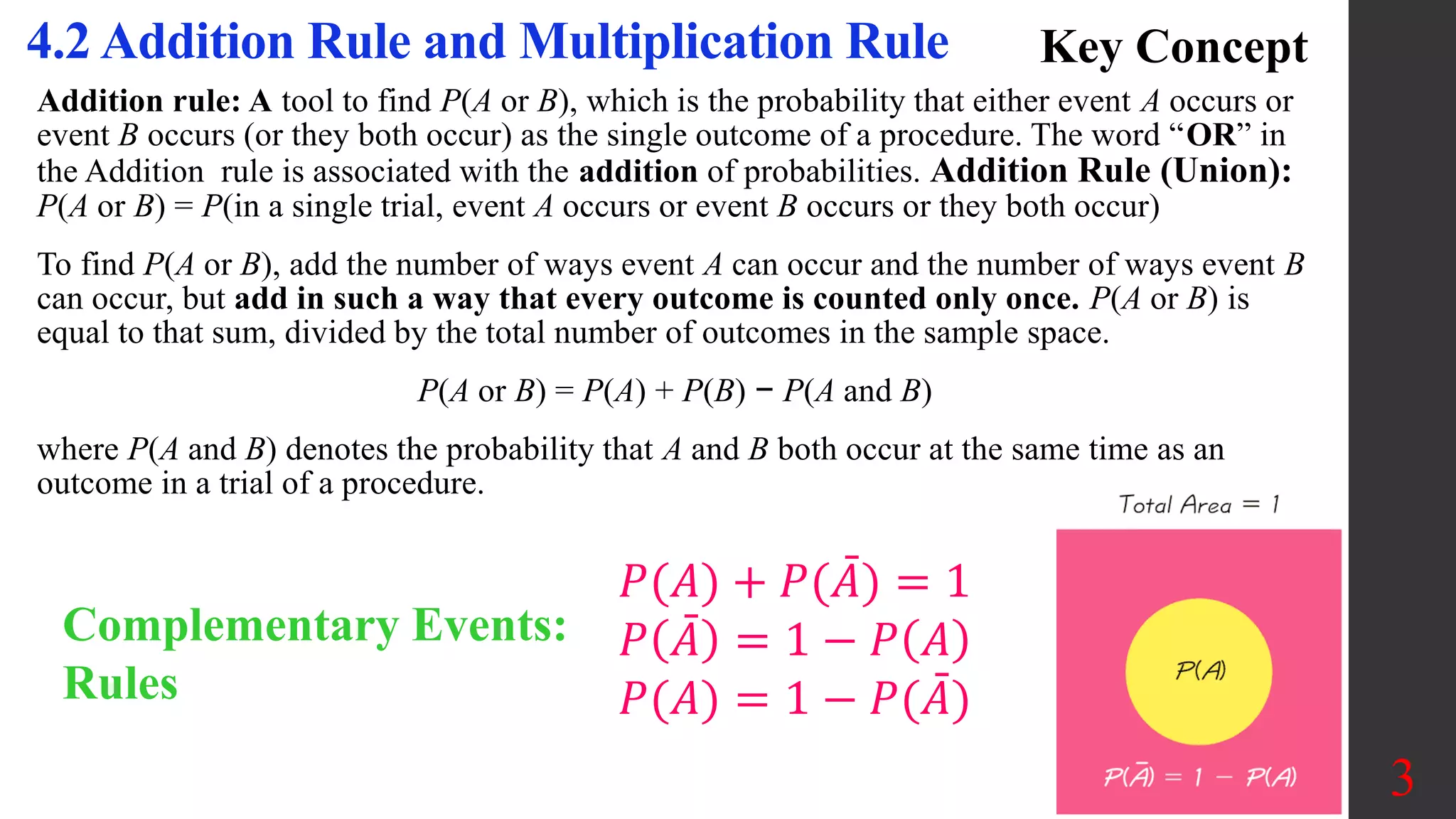 Addition Rule and Multiplication Rule | PPTX