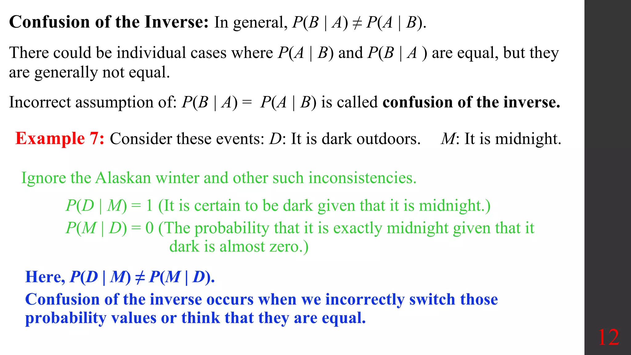 Complements and Conditional Probability, and Bayes' Theorem | PPT