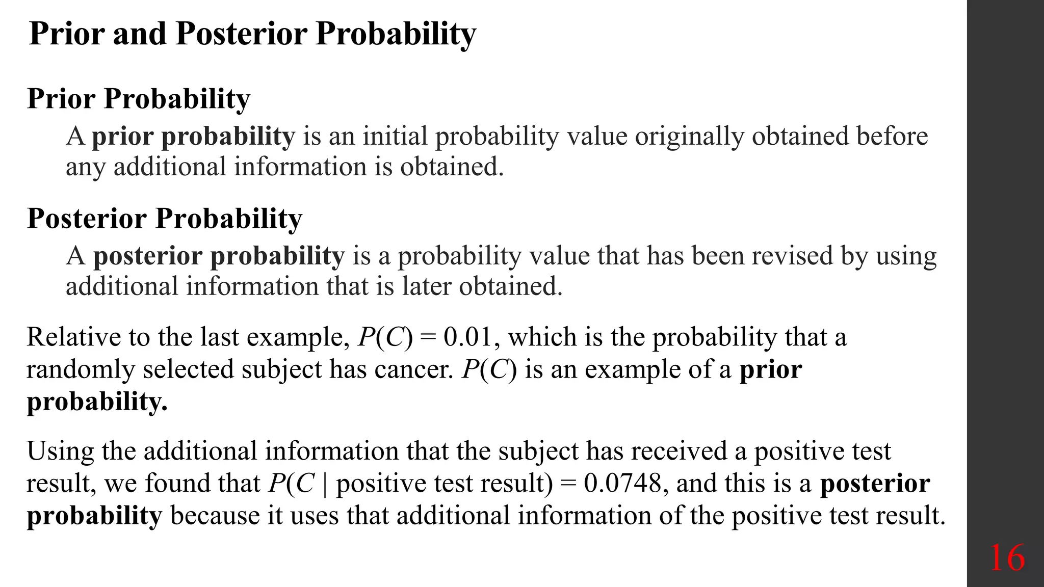Complements and Conditional Probability, and Bayes' Theorem | PPT