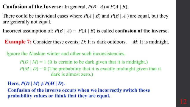 Complements and Conditional Probability, and Bayes' Theorem | PPT
