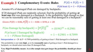 Complements and Conditional Probability, and Bayes' Theorem | PPT