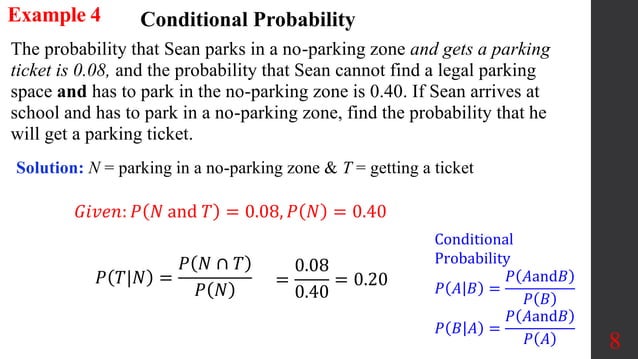 Complements and Conditional Probability, and Bayes' Theorem | PPT