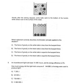 Grade 10 Science 2015 Exam | PDF