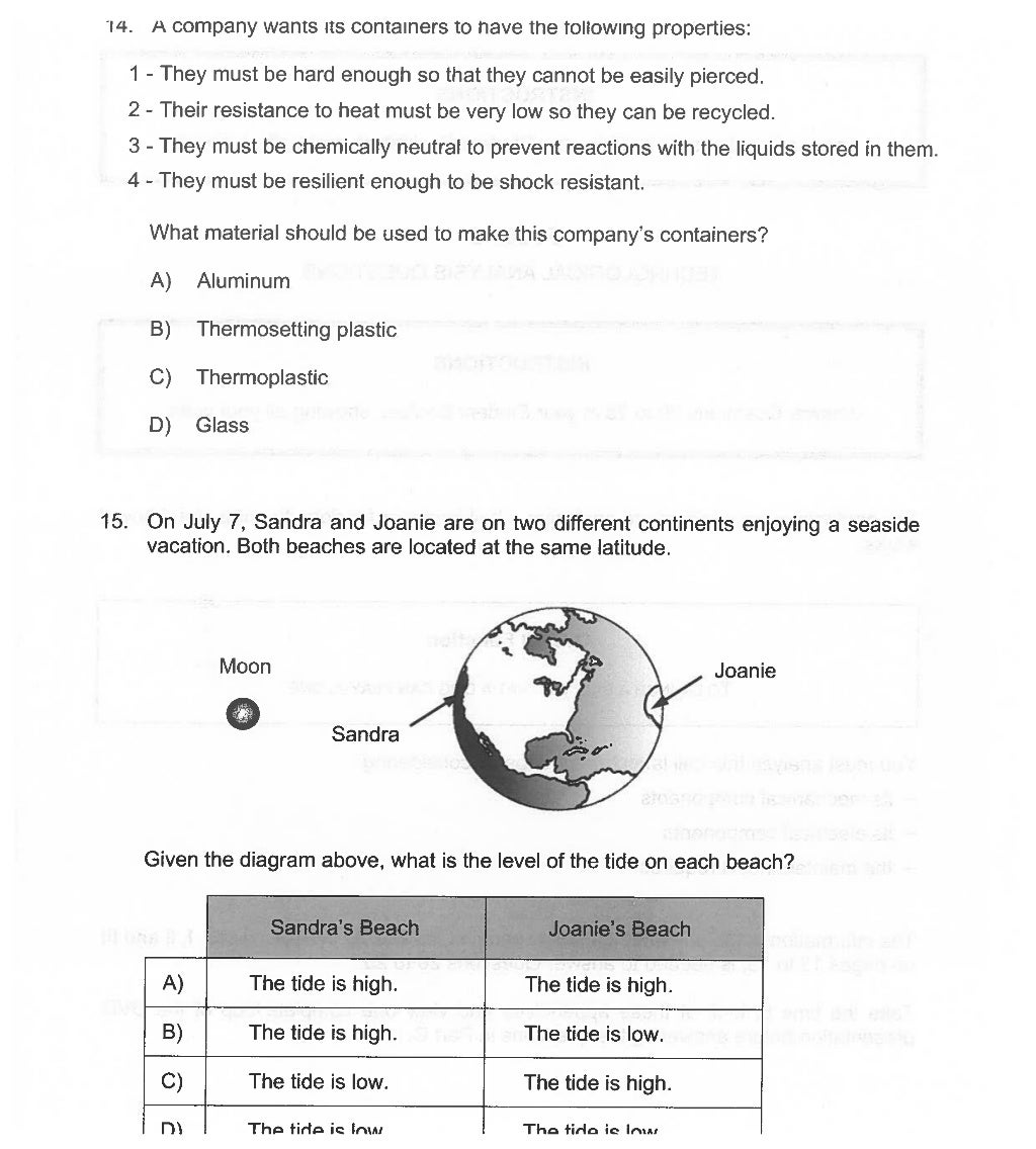 Grade 10 Science 2015 Exam Grade 10 Science 2015 Exam