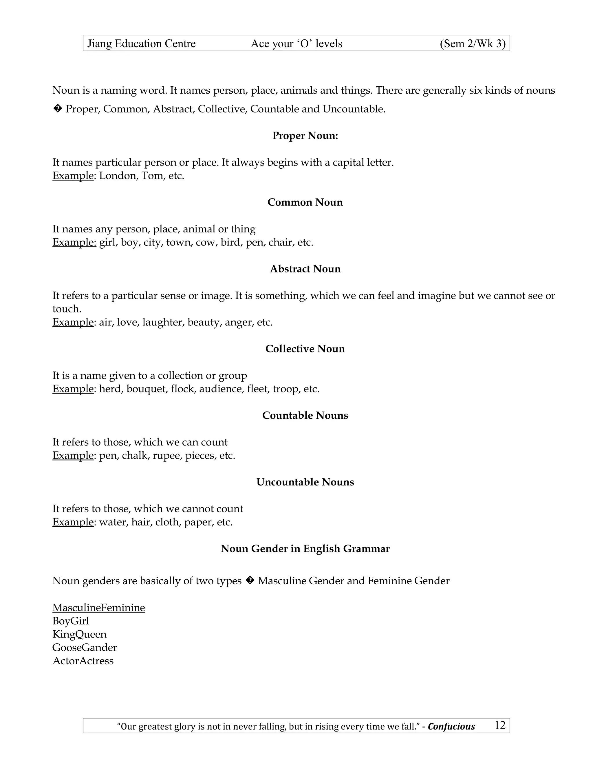 Sec 4 sem 1 week 4 grammar 101 n exercises | DOC