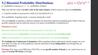 Binomial Probability Distributions | PPTX
