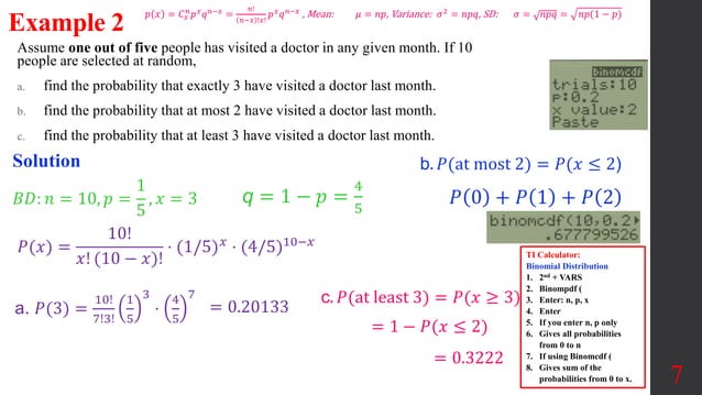 Binomial Probability Distributions | PPTX