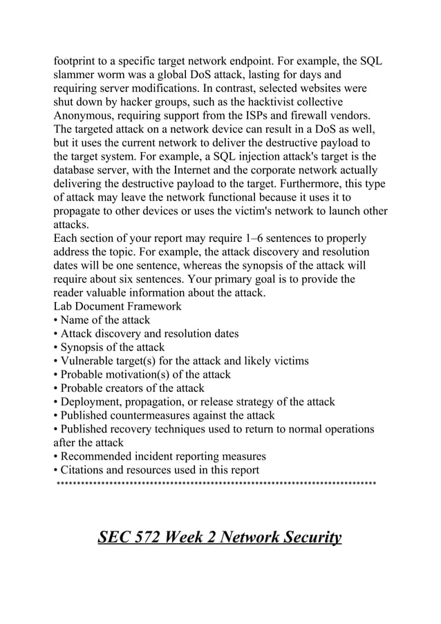 Sec 572 Effective Communication / snaptutorial.com