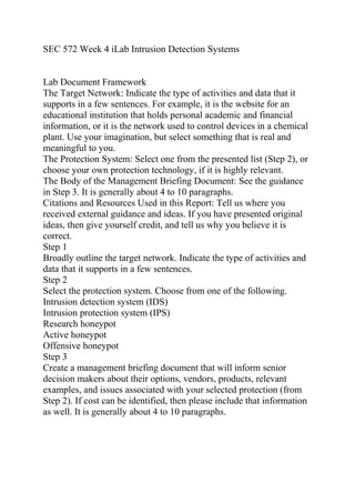 Sec 572 Effective Communication / snaptutorial.com