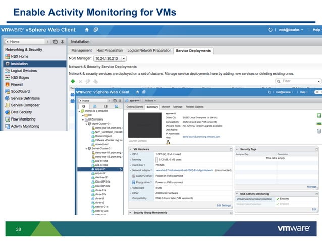 vVMworld 2013: Deploying, Troubleshooting, and Monitoring VMware NSX Distributed Firewall | PPT