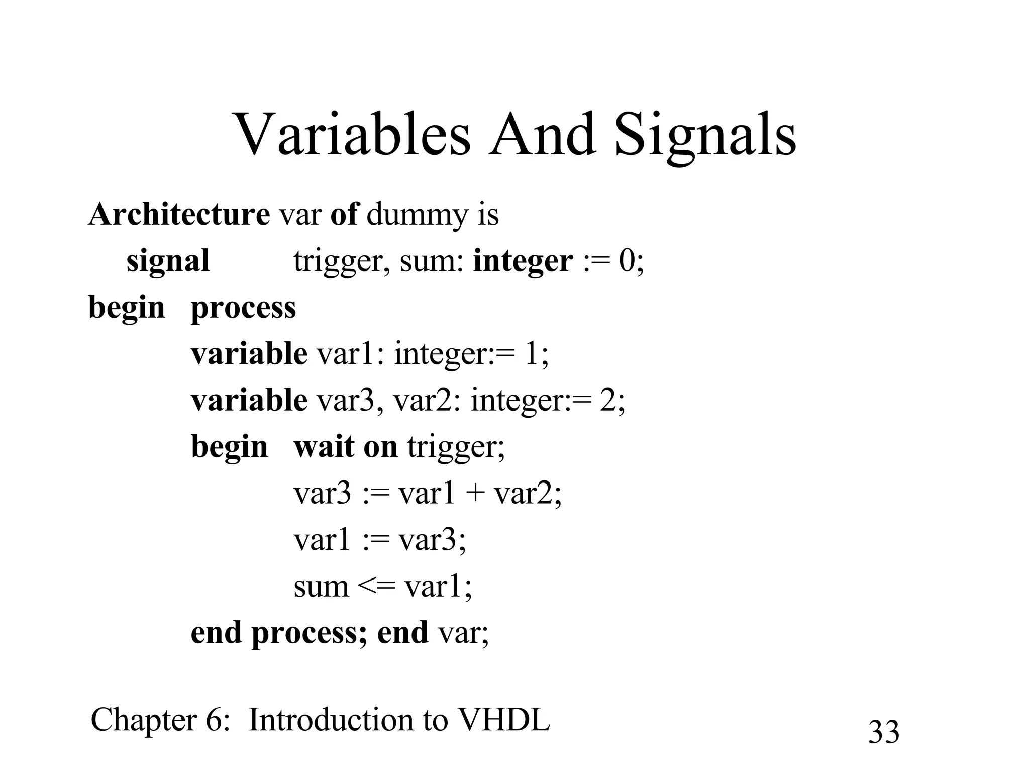 VHDL | PPT