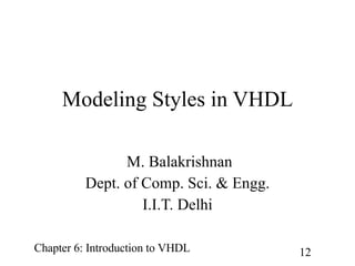 VHDL | PPT