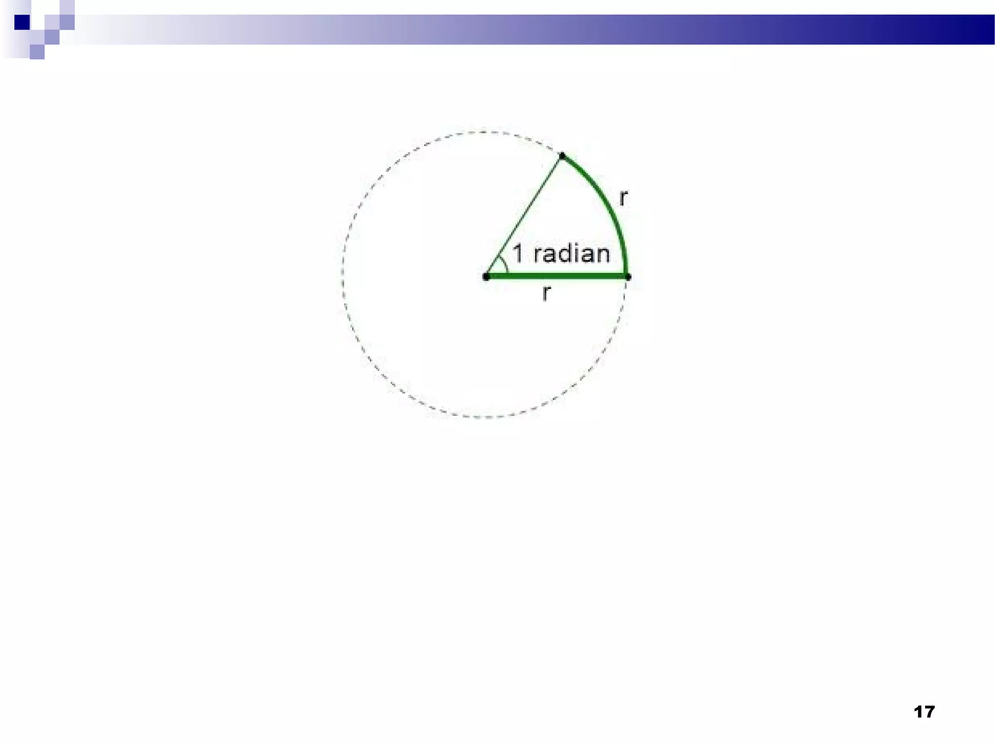 Radian and degree measure. | PPT
