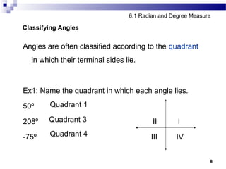 Radian and degree measure. | PPT