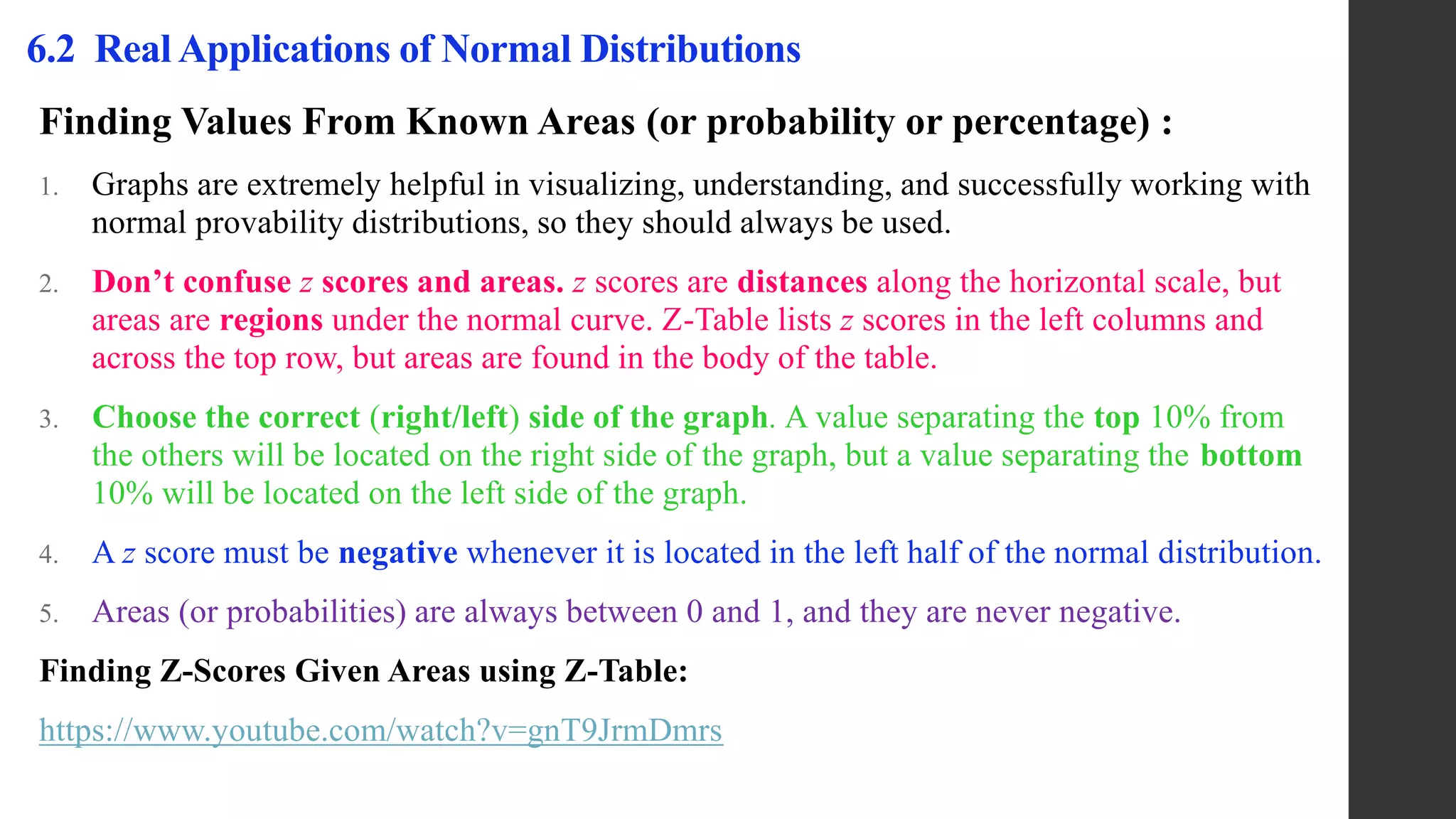 Real Applications of Normal Distributions | PPTX
