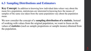 Sampling Distributions and Estimators | PPTX