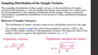 Sampling Distributions and Estimators | PPTX