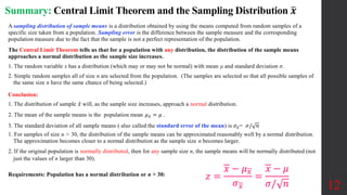 The Central Limit Theorem | PPTX