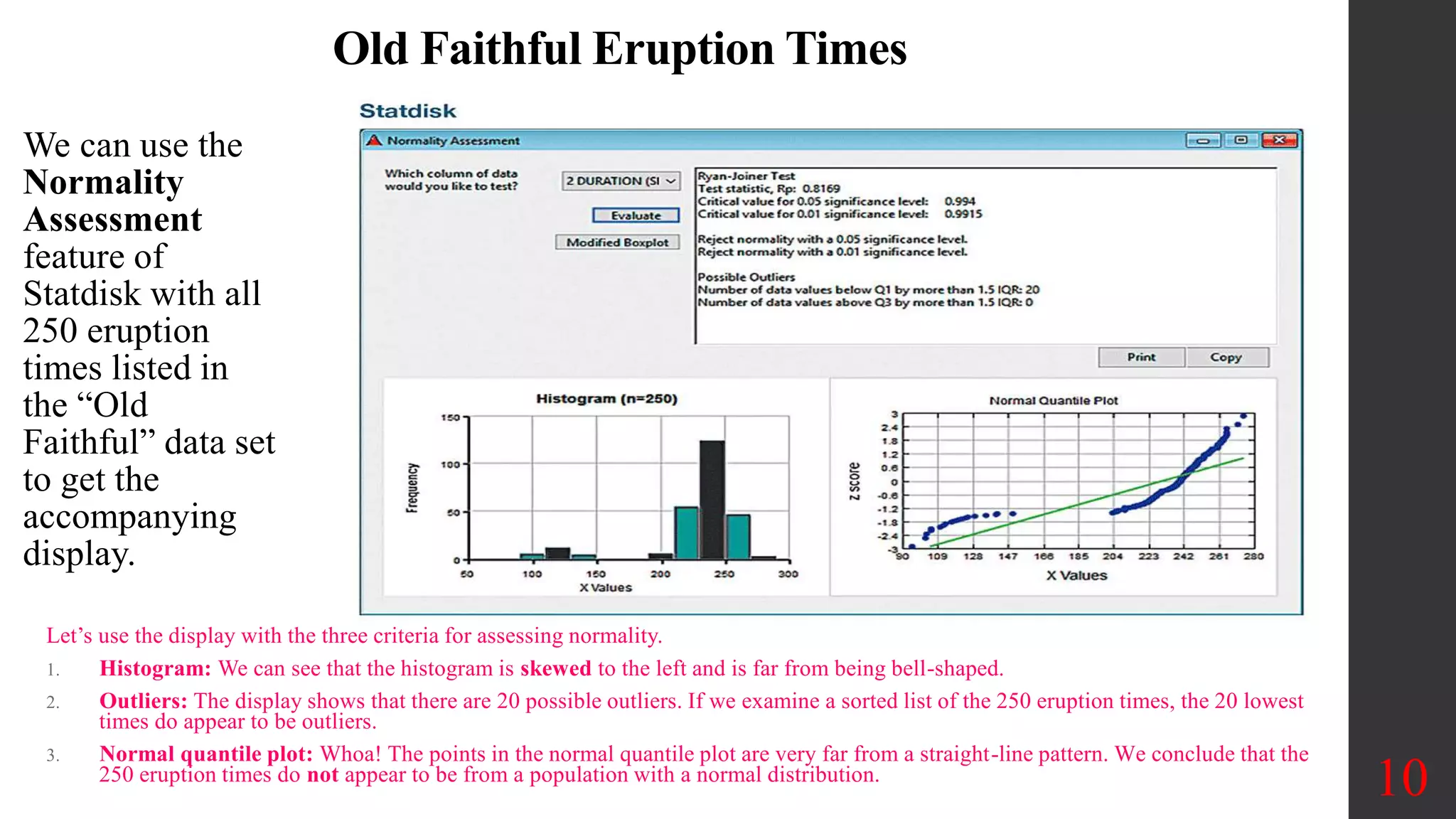 Assessing Normality | PPTX