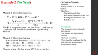 Assessing Normality | PPTX | Geography | Science