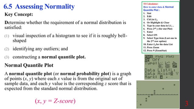 Assessing Normality | PPTX | Geography | Science