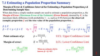 Estimating a Population Proportion | PPTX