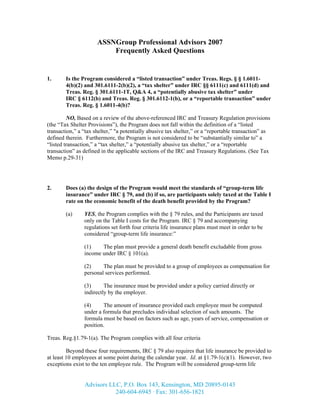 The ASSN.Group™ Plan Member Benefit Program | PDF