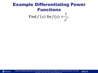 sec8.5.pptx math for business limits and derivatives | PPT