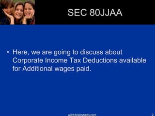 Sec. 80 JJAA | PPTX