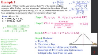 Inferences about Two Proportions | PPTX | Physics | Science