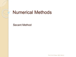 Secant method | PPTX