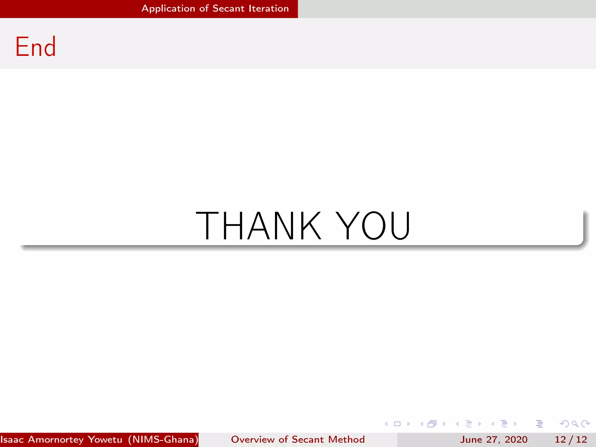 Secant Iterative Method Pdf 0455