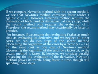 Secant method | PPTX