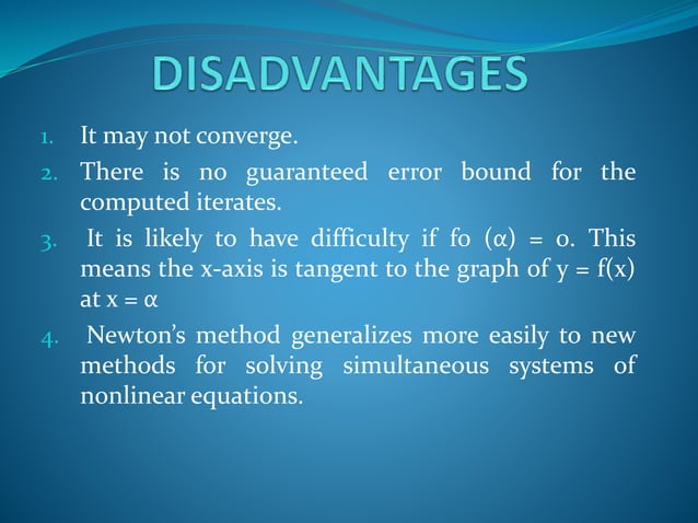 Secant method | PPTX