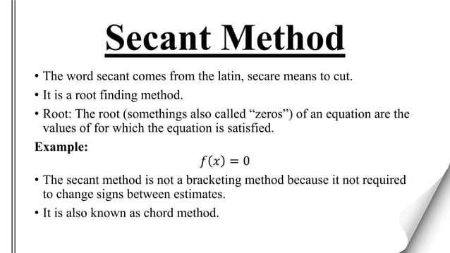 Secant method.pptx