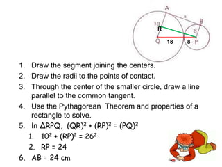 Secants and Tangents of Circles PowerPoint.ppt