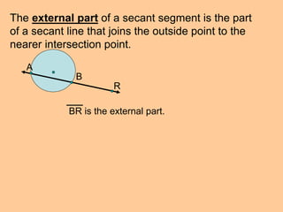 Secants and Tangents of Circles PowerPoint.pptx