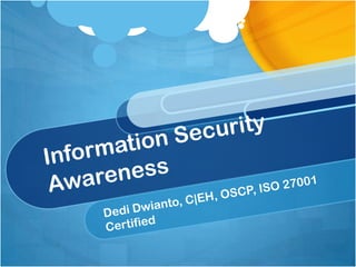 Security Awareness | PPTX