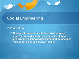 Security Awareness | PPTX