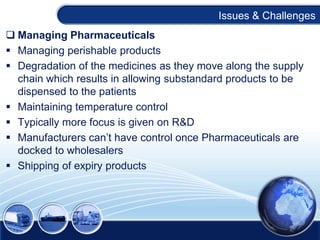 Logistics & Supply Chain Issues in Pharmaceutical Company | PPTX