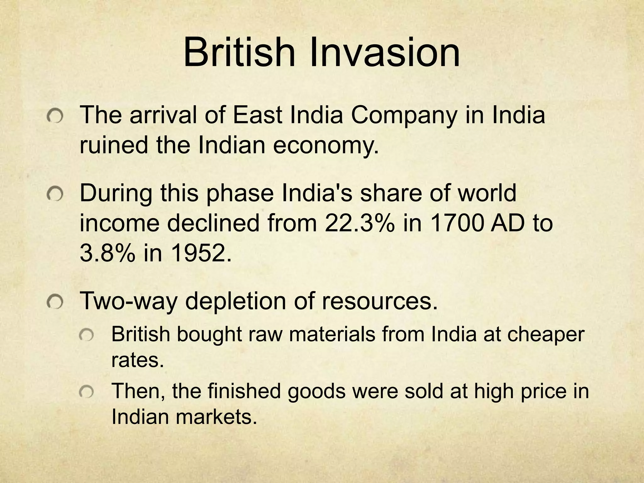 Indian economy pre-1991 reforms with globalization | PPTX